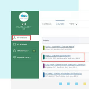 Private Online Middle School - K12 Private Academy